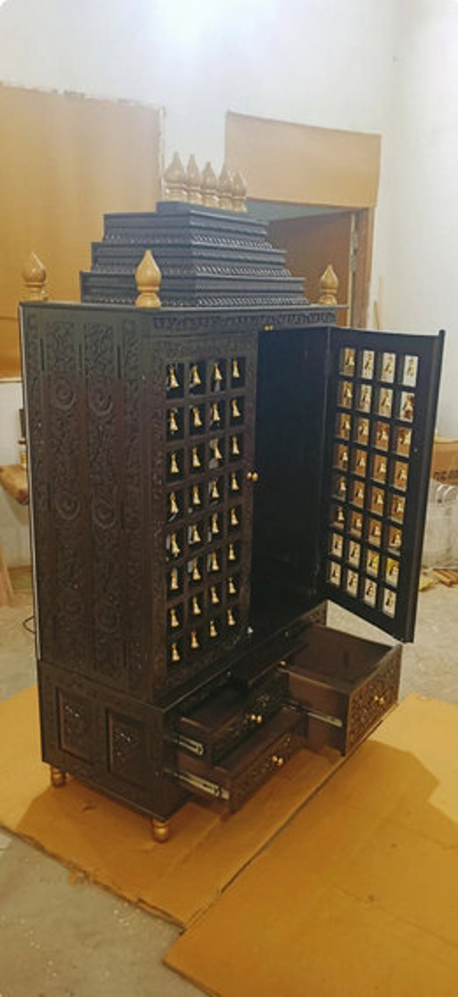 72'' Large Wooden Temple Beautiful Handmade Wooden - Etsy