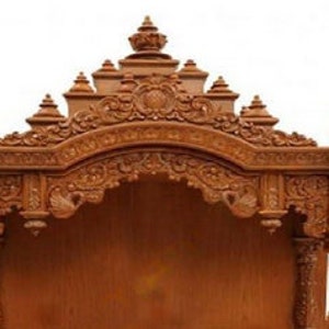 Temple for Home Wood Mandir ,wooden Home Temple/teakwood Temple/worship ...