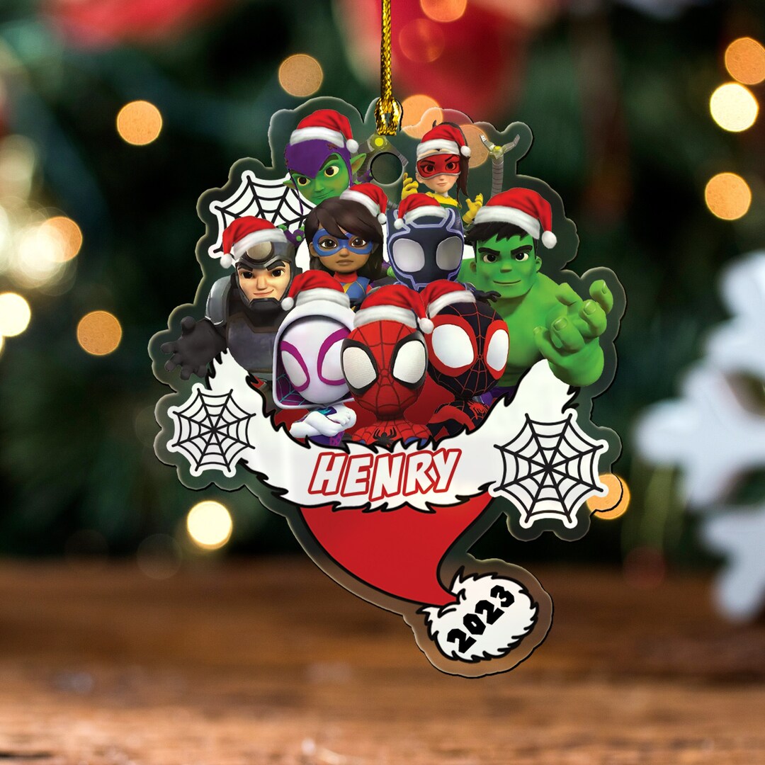 Personalized Spidey and His Amazing Friends Christmas - Etsy