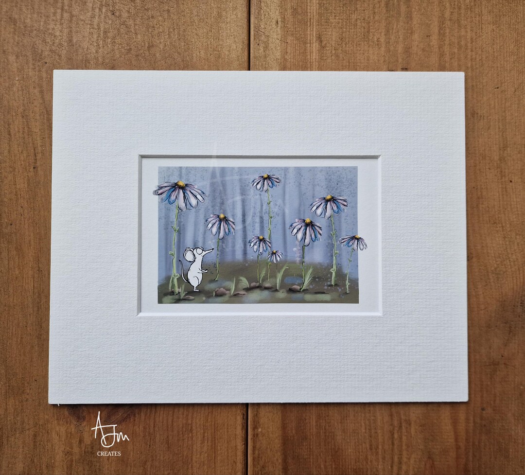 The Tiny Explorer, Mouse Illustration, Cute Mouse Artwork, Mouse and ...