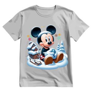 Mickey Mouse Winter Design, Mickey Mouse Png Clipart, Mickey Snow ...