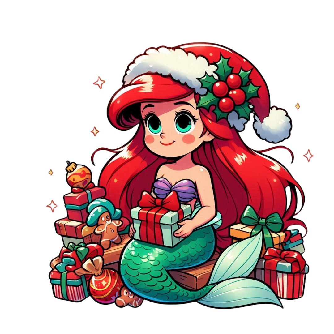 The Little Mermaid Png Clipart, Princess Ariel Png, Cute Princess Ariel ...