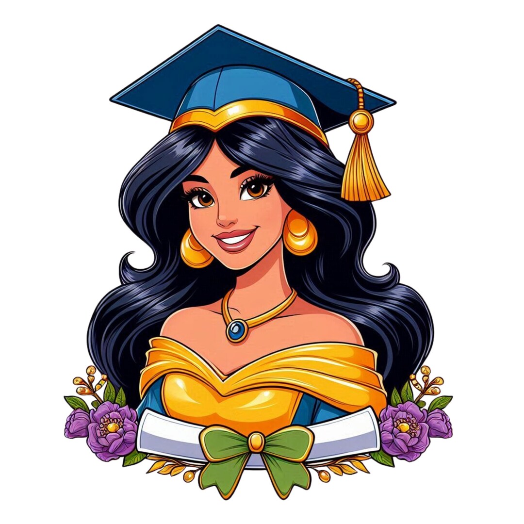 Princess Jasmine Graduate Design, Princess Jasmine Png Clipart, Aladdin ...