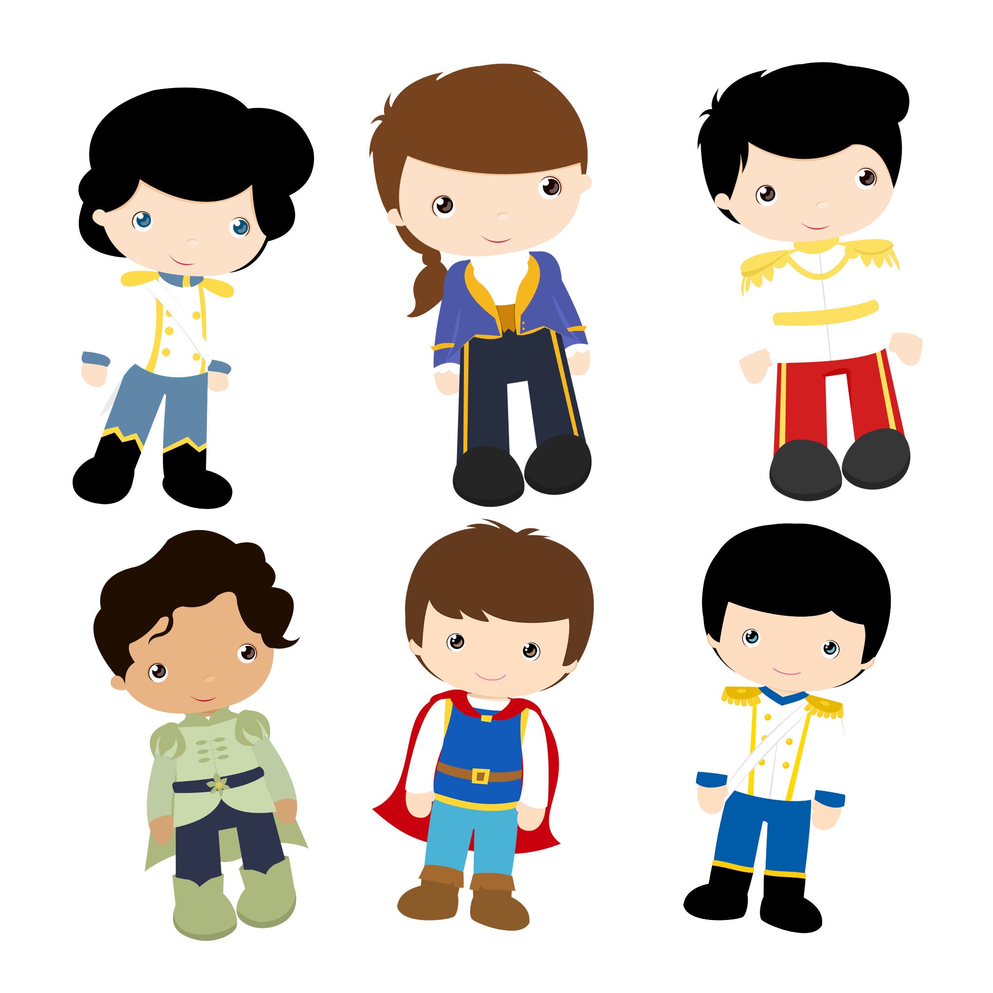 Prince Png Bundle, Prince Png Clip Art, Prince Naveen, Prince Florian ...