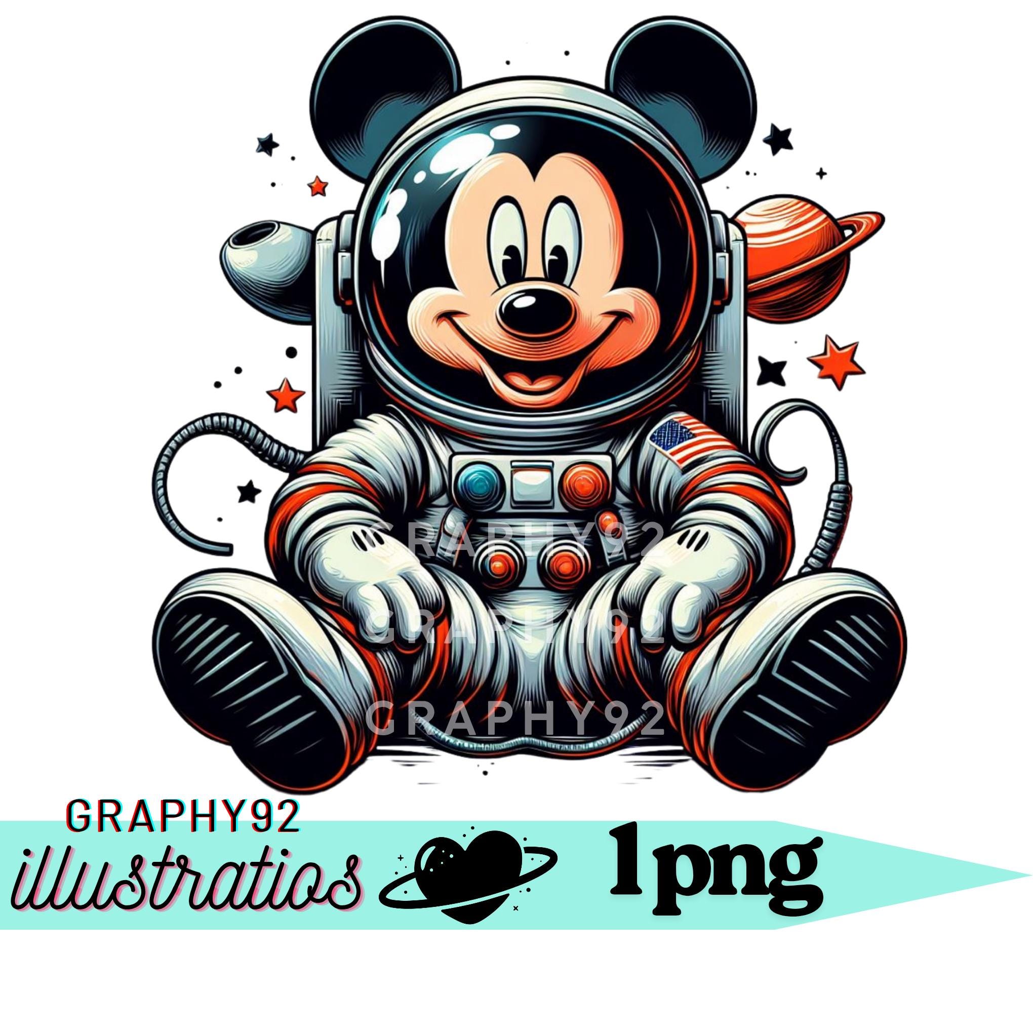 Diseño de Mickey Mouse astronauta, imágenes PNG de Mickey Mouse, Mickey ...