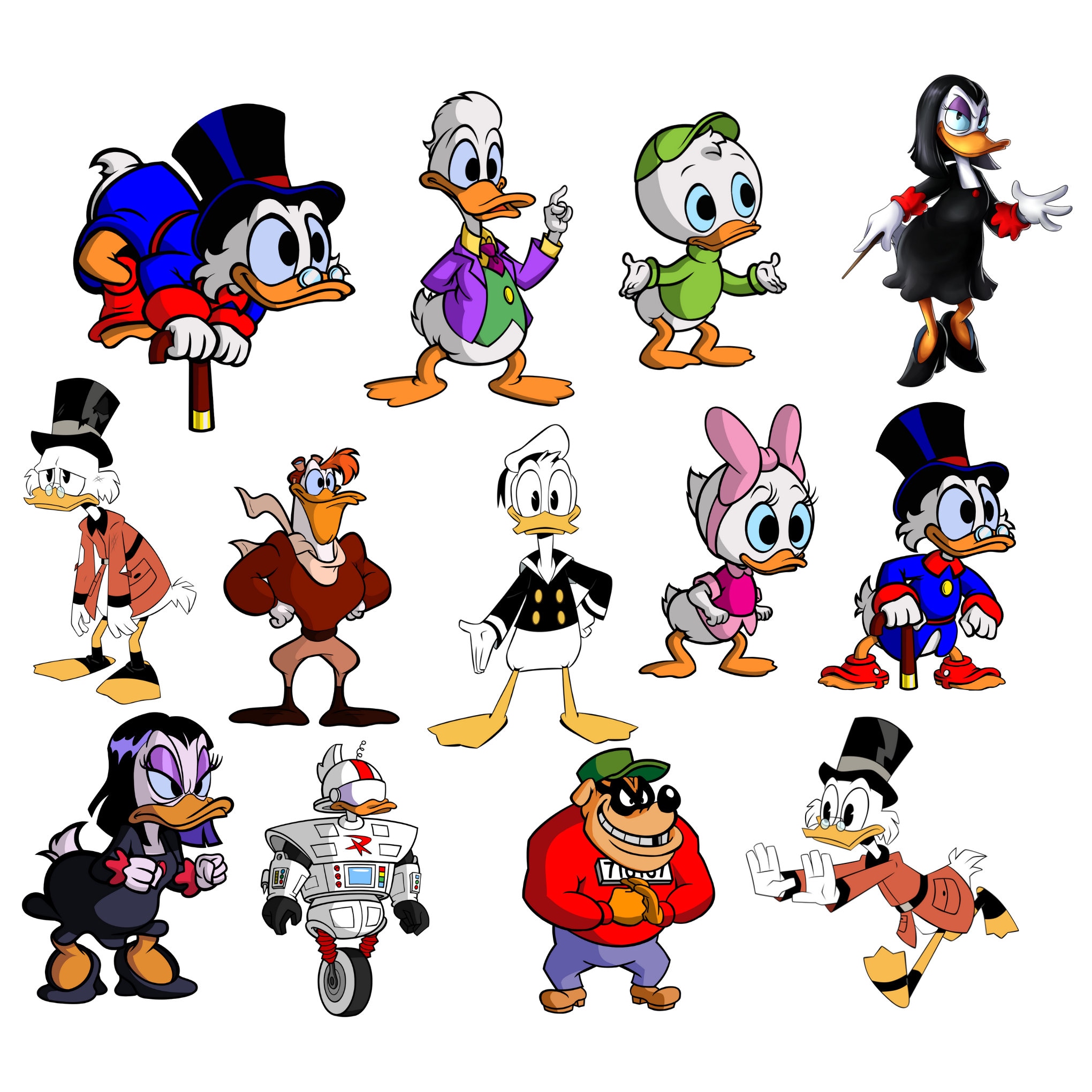 Ducktales Png Bundle, Scrooge Mcduck Png Clipart, Ducktales Png Clipart ...