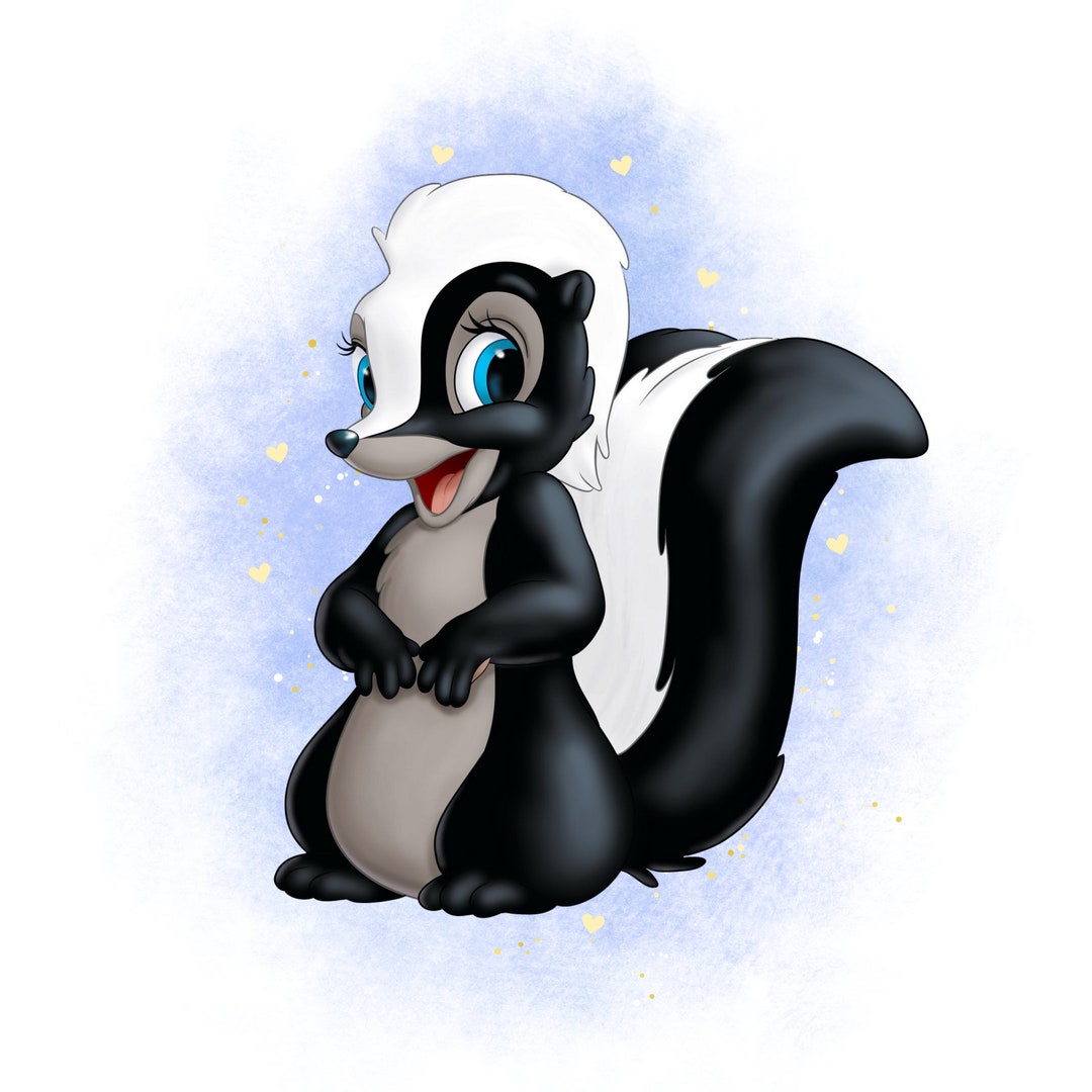 Bambi Flower Watercolour Background, Flower Png Clip Art, Bambi ...