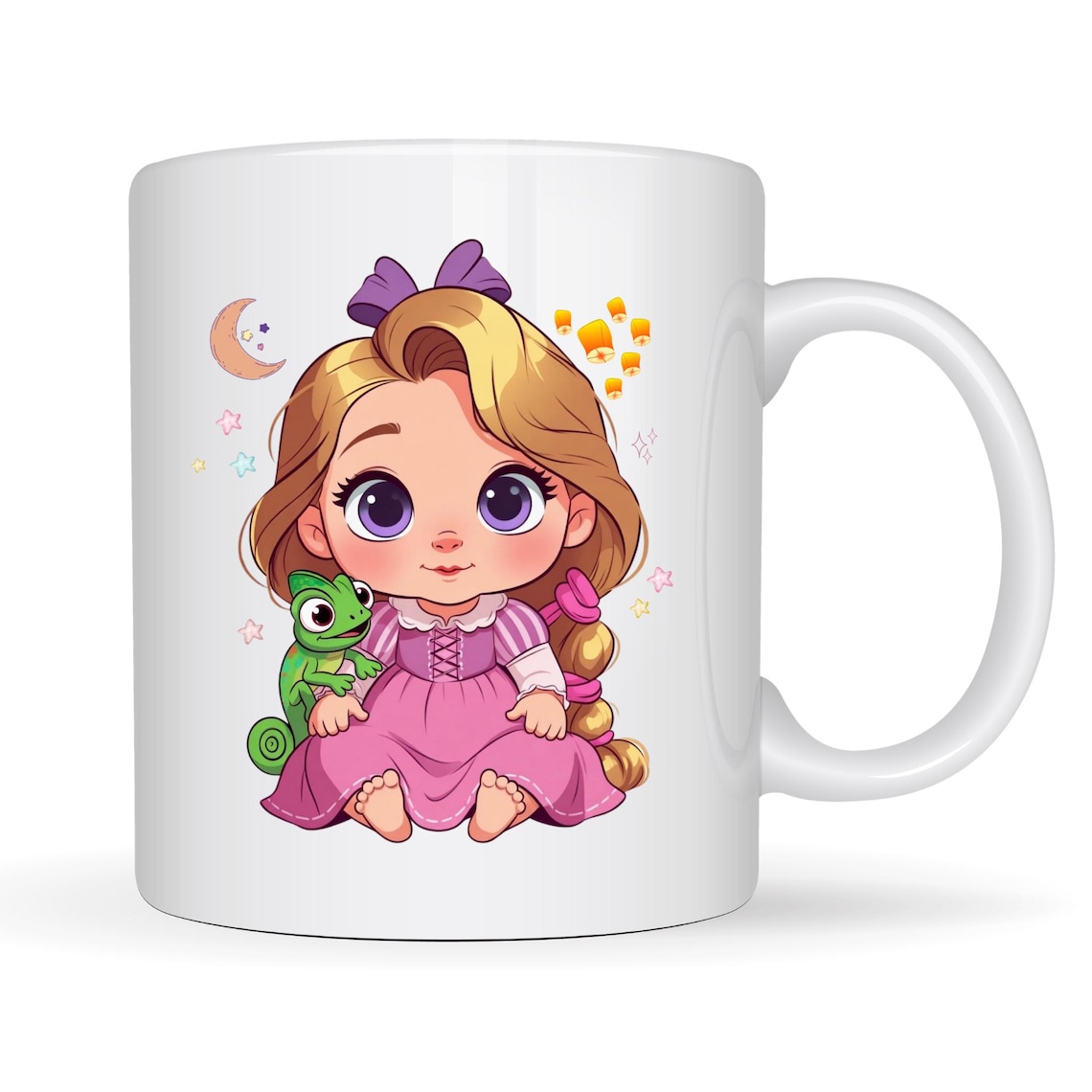 Baby Rapunzel and Pascal Png Clipart, Princess Rapunzel Png, Tangled ...