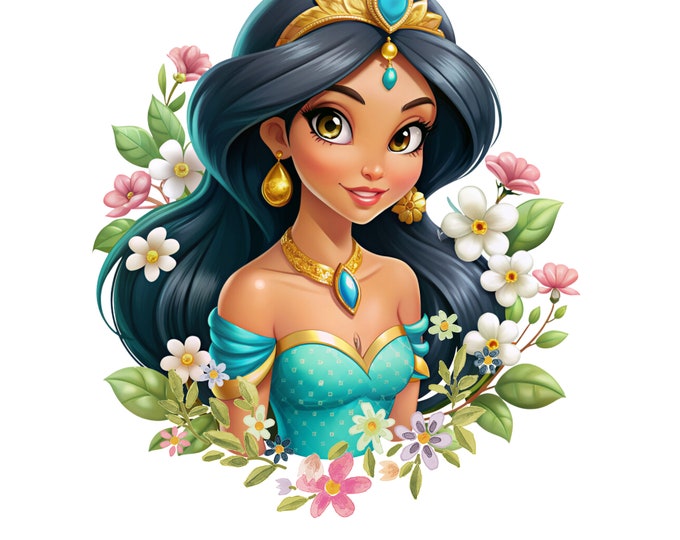 Princess Jasmine Png Clipart, Aladdin Princess, Cute Jasmine Png ...