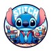 Cute Stitch Png Clipart, Stitch Student Design, Stitch School, Instant ...