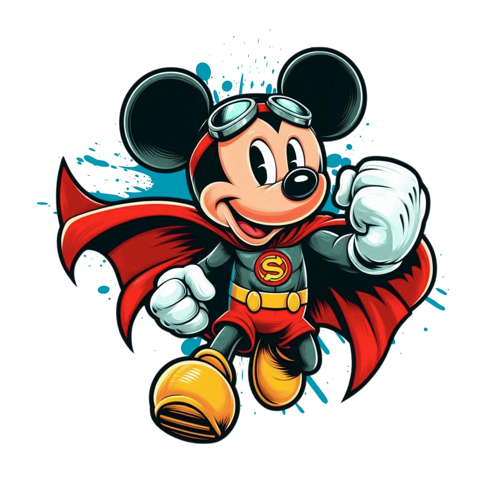 Mickey Mouse Super Hero, Mickey Mouse Png Clipart, Hero Mickey Mouse ...
