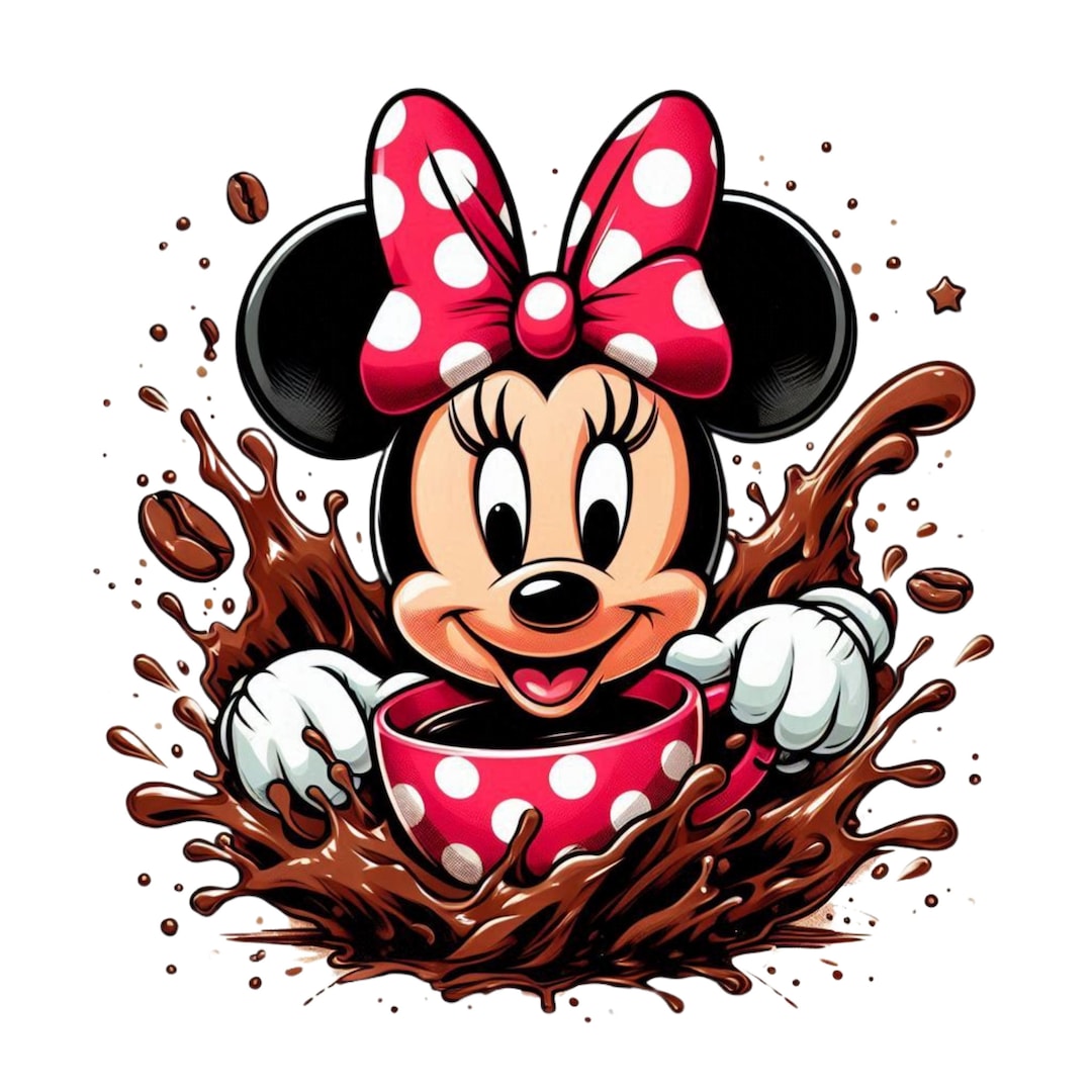 Minnie Mouse Png Clipart, Minnie Mouse Splash Design, Minnie Mouse ...