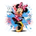 Minnie Mouse Png Clipart, Minnie Mouse Dance Design, Minnie Splash ...