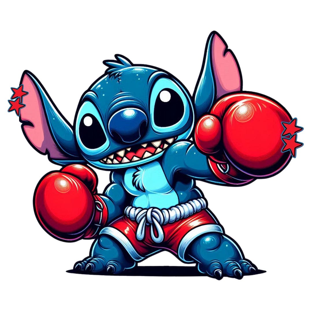 Stitch Boxing, Stitch Png Clipart, Boxer Stitch, Cute Stitch Image ...