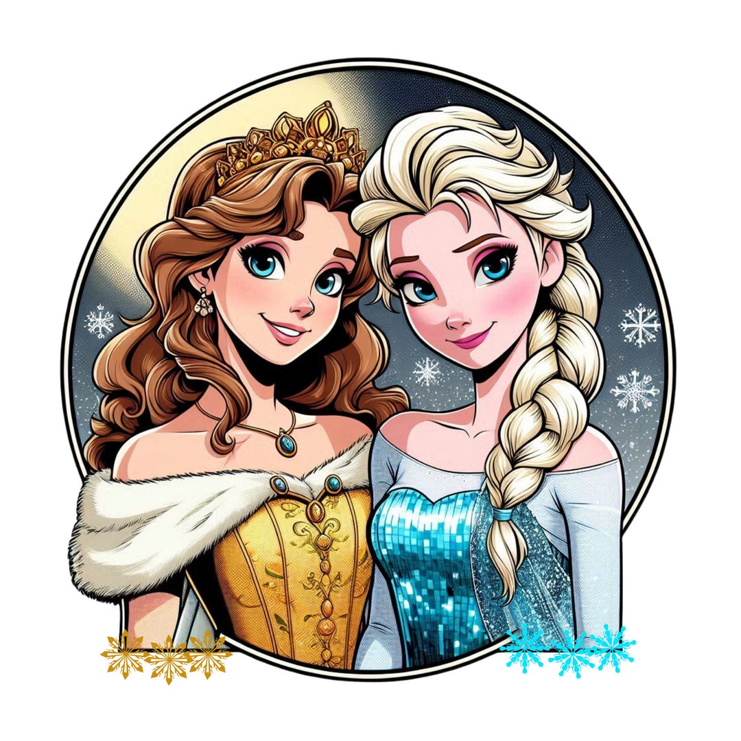 Princess Belle and Princess Elsa Png Clipart, Frozen Princess, Best ...
