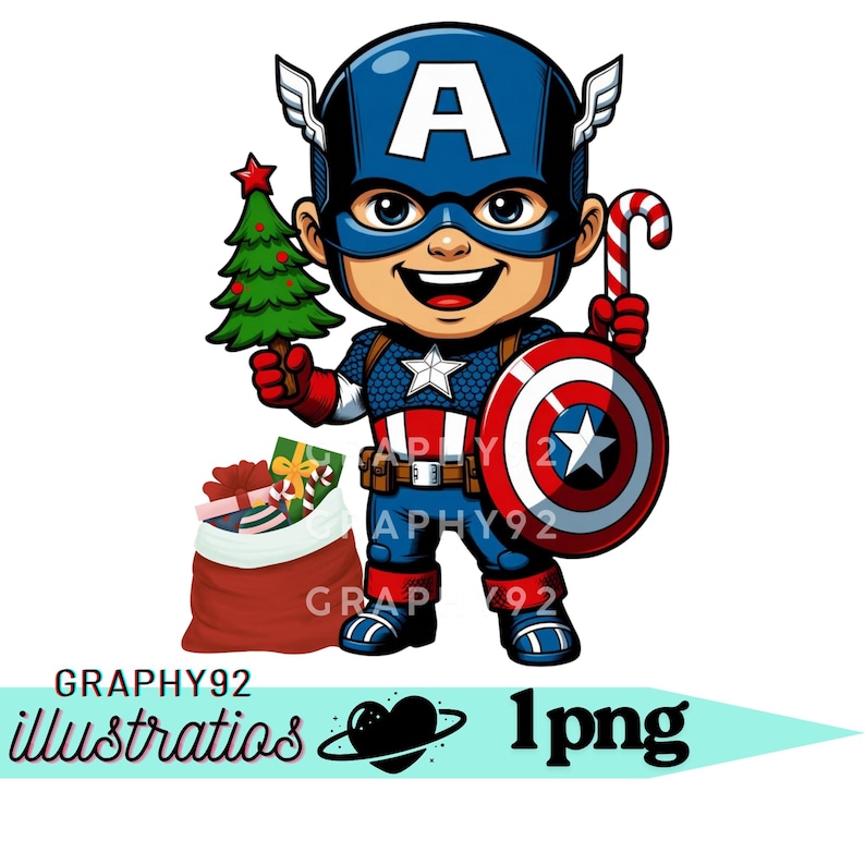 Captain America Png Clipart, Captain America Christmas, Super Hero Png ...