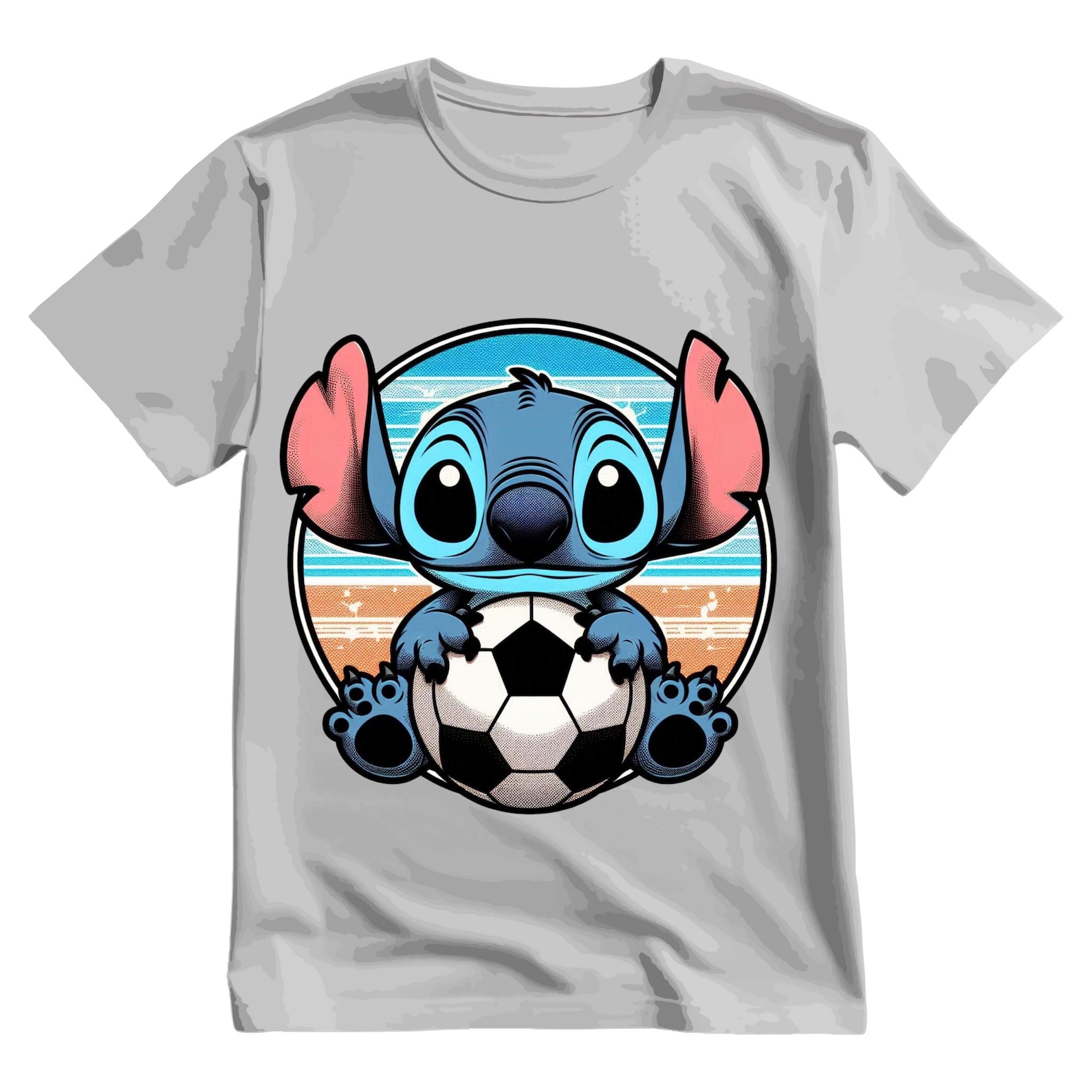 Stitch Soccer Player Design, Stitch Png Clipart, Cute Stitch Image ...
