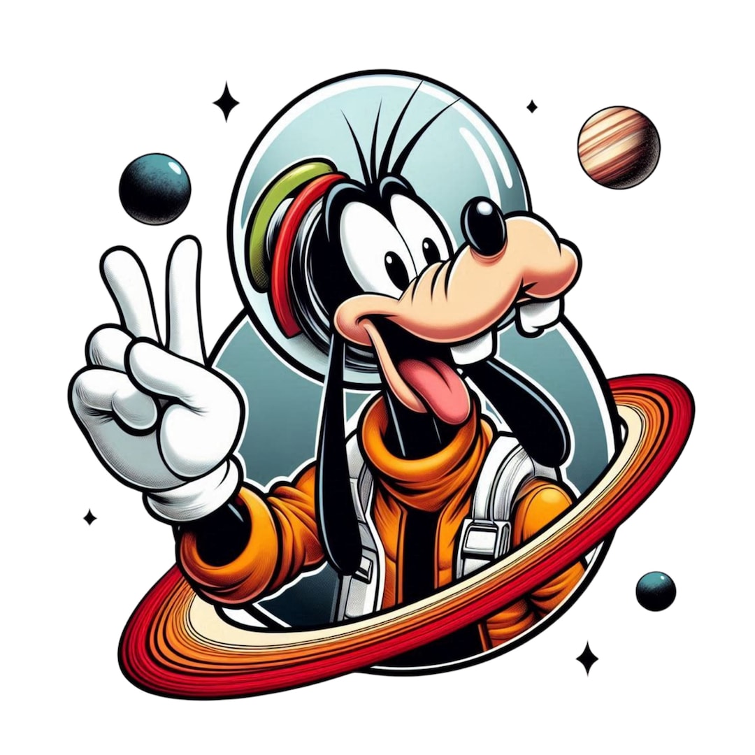 Goofy in Space, Goofy Png Clipart, Mickey Goofy, Mickey Mouse Friends ...