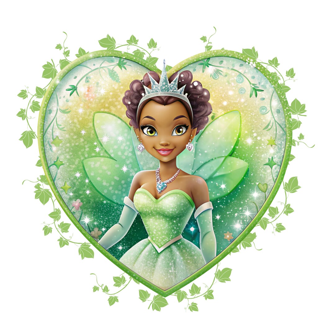 Princess Tiana Png Clipart, Tiana Love Design, Tiana Flower, Princess ...