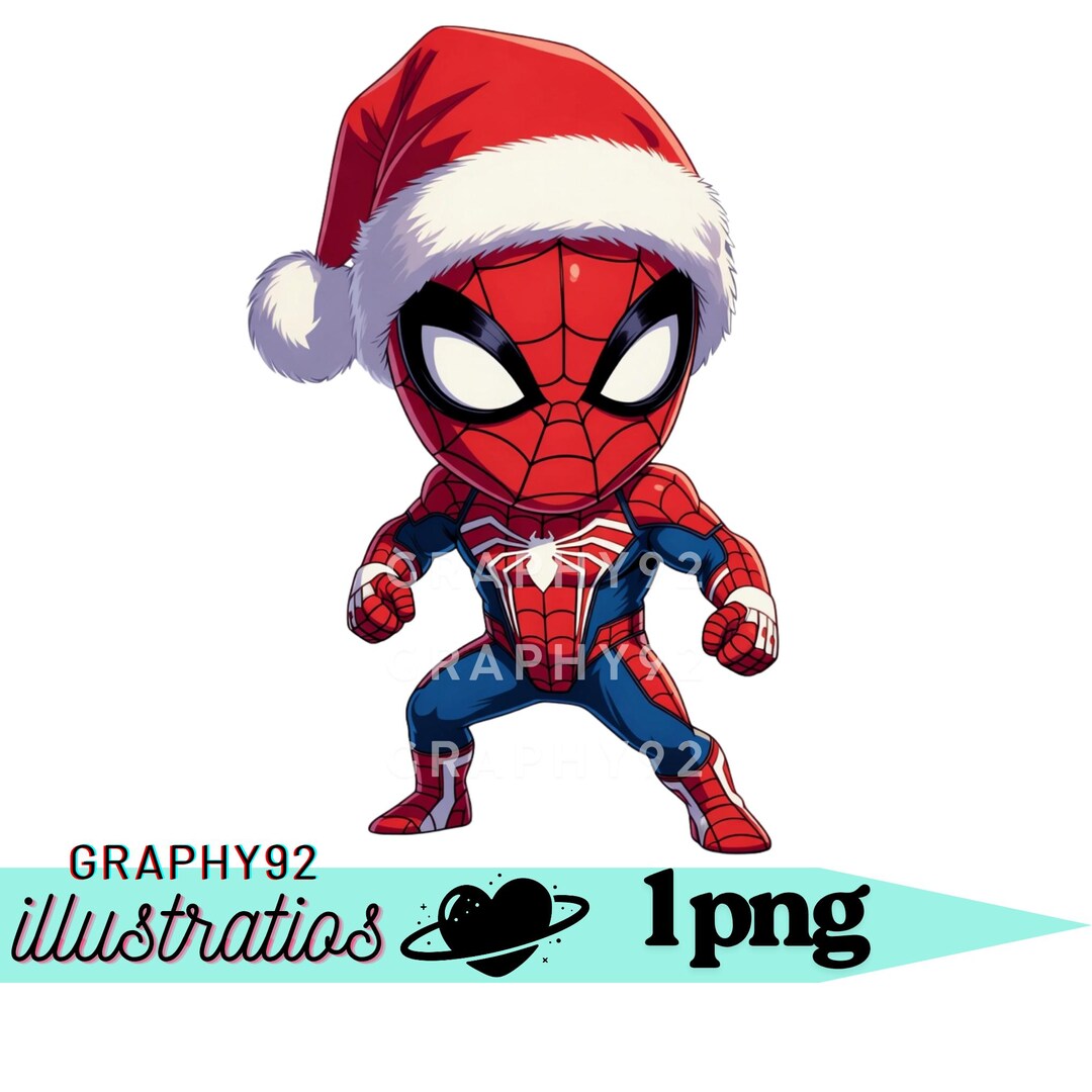 Spiderman Christmas Design, Spiderman Png Clipart, Spiderman Noel ...
