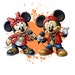Mickey Mouse and Minnie Mouse Png Clipart, Mickey Rapper, Minnie Mouse ...