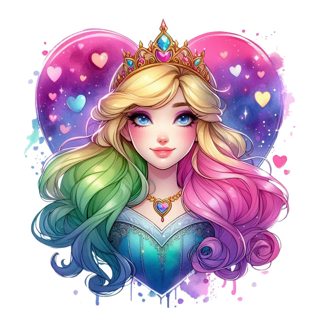 Princess Aurora Png Clipart, Aurora Love, Aurora Colorful Design ...