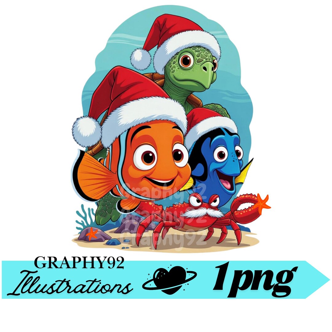 Finding Nemo Png Clipart, Nemo Christmas, Finding Dory Png, Dory ...