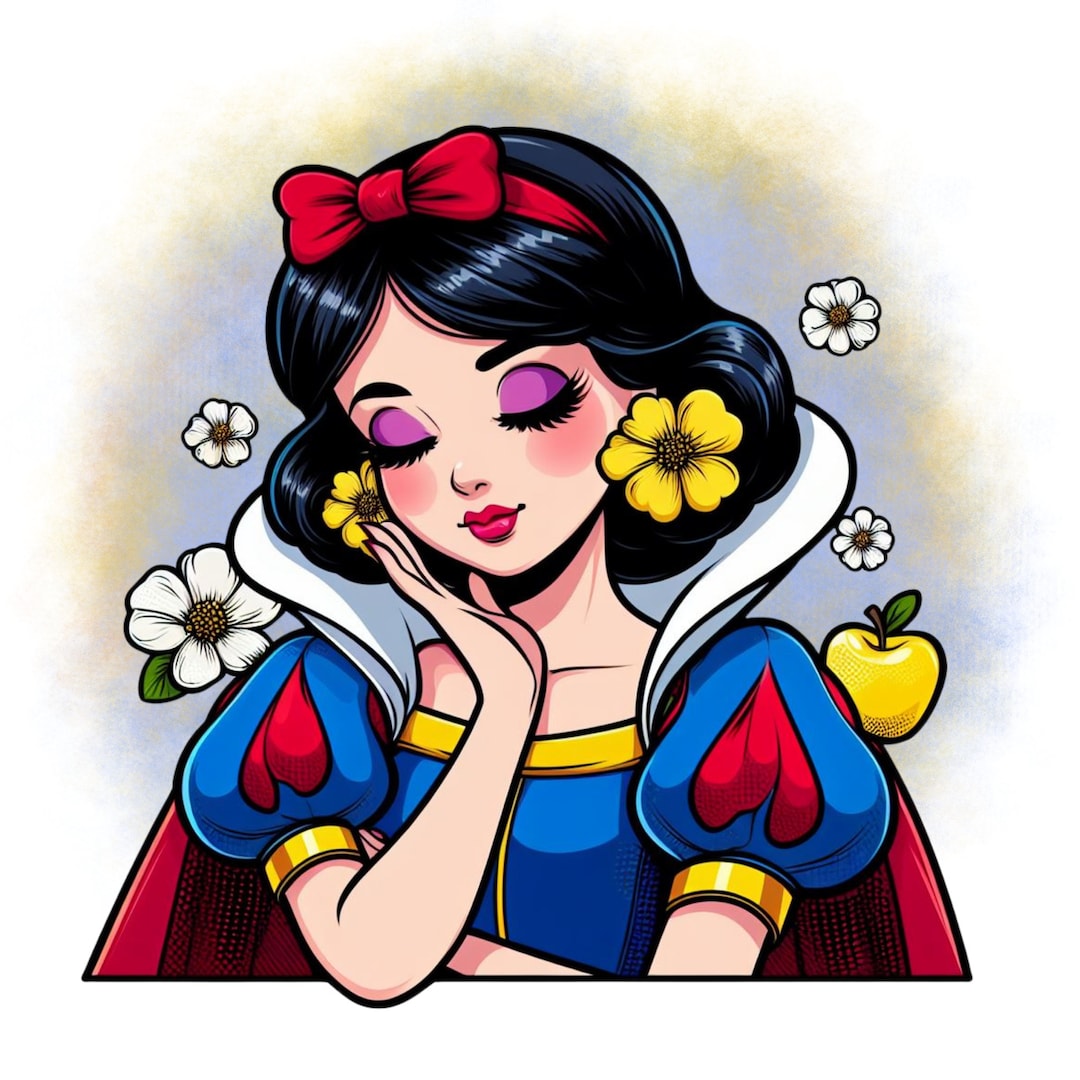 Snow White Png Clipart, Princess Snow White, Princess Birthday, Instant ...