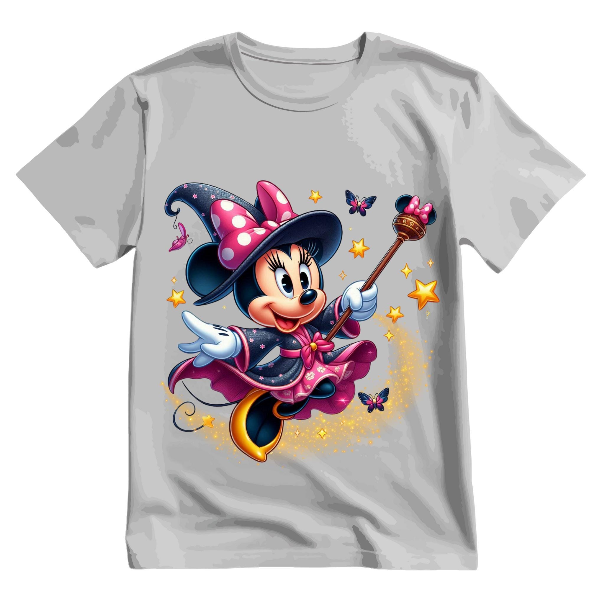 Minnie Mouse Wizard, Minnie Mouse Png Clipart, Magician Minnie Mouse ...