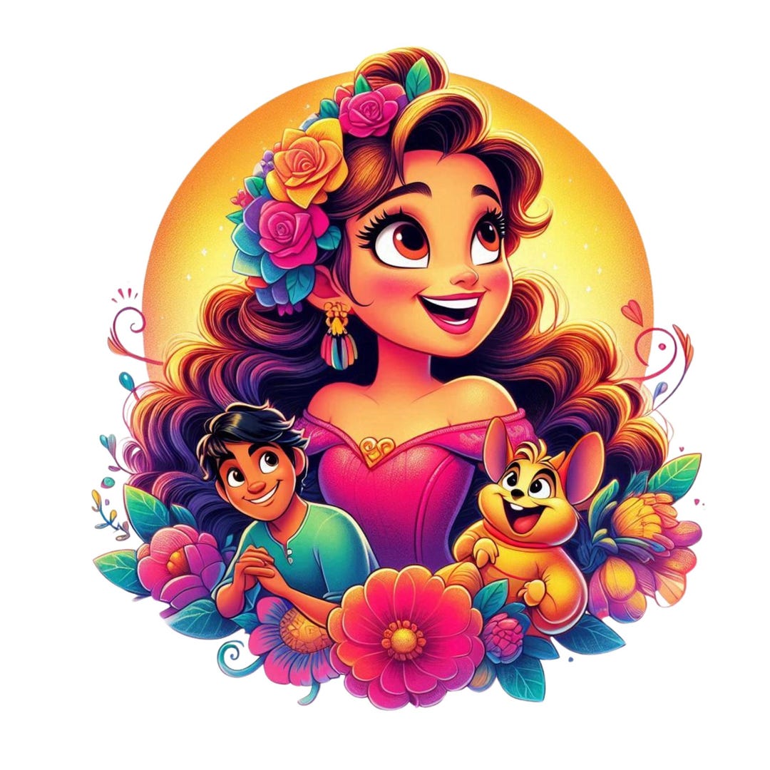 Encanto Png Clipart, Mirabel Madrigal Png, Encanto Flower Design ...