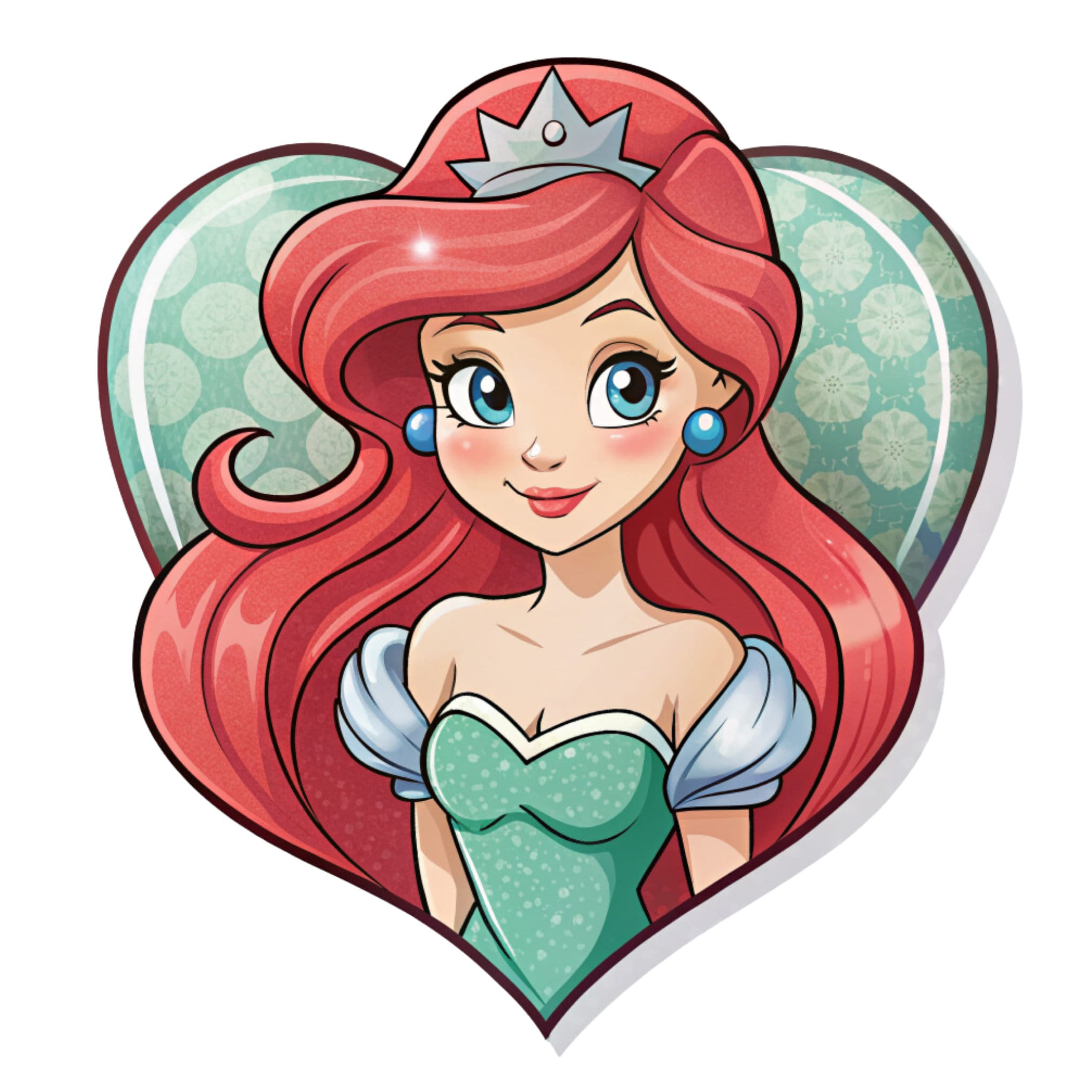 La sirenita png clipart, Princesa ariel png, Princesa ariel amor diseño ...