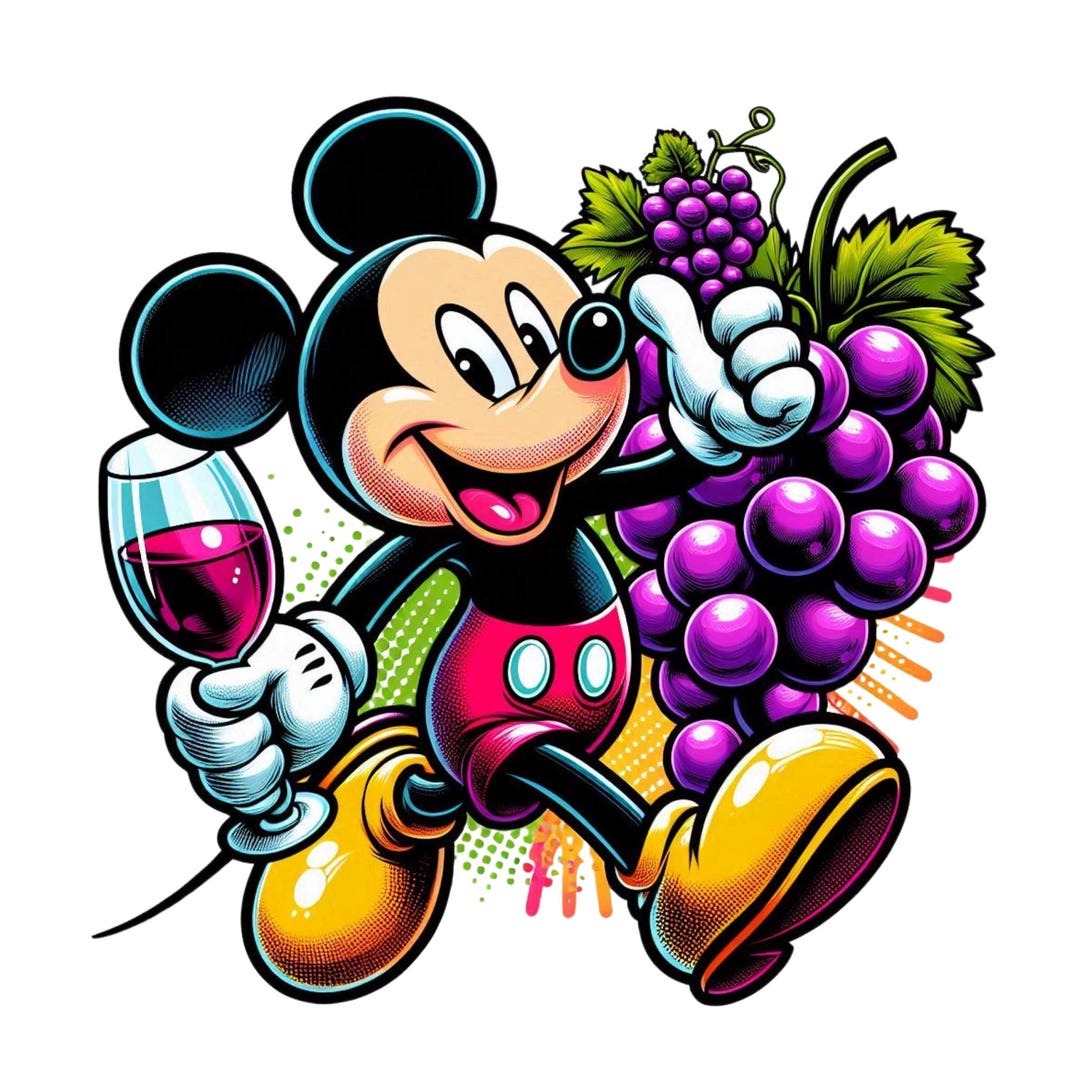 Mickey Mouse Mouse Png Clipart, Mickey Mouse Grape Design, Mickey Mouse ...