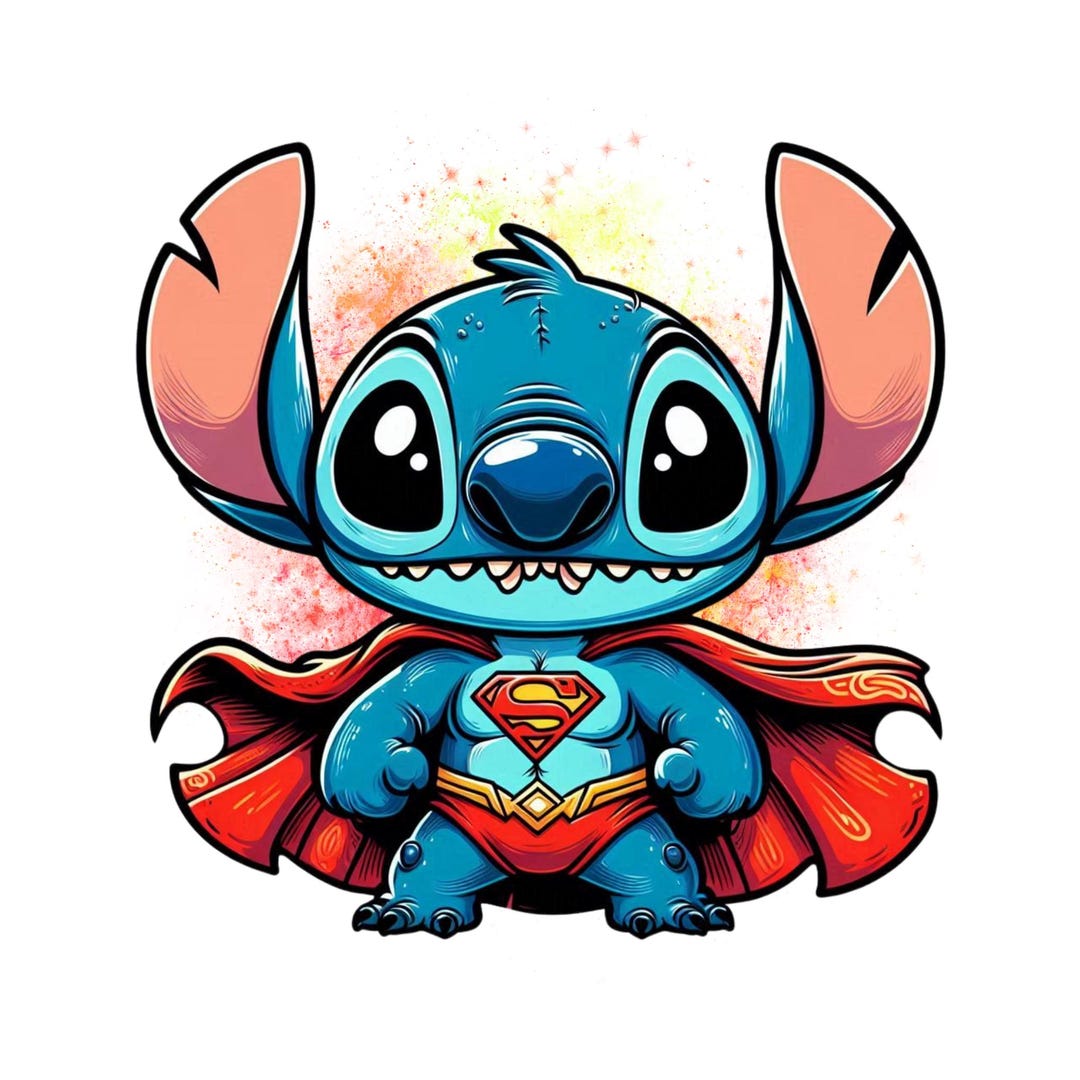 Stitch Super Hero, Stitch Png Clipart, Hero Stitch, Cute Stitch Image ...