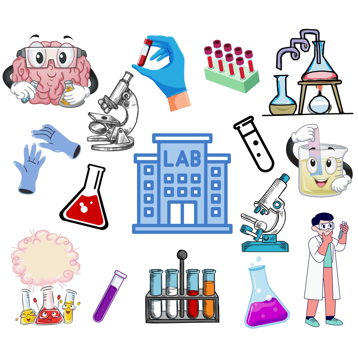 Science Png Bundle Chemical Png Bundle Chemical Items - Etsy