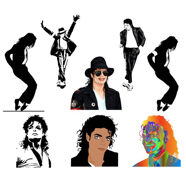 Michael Jackson Svg - Etsy
