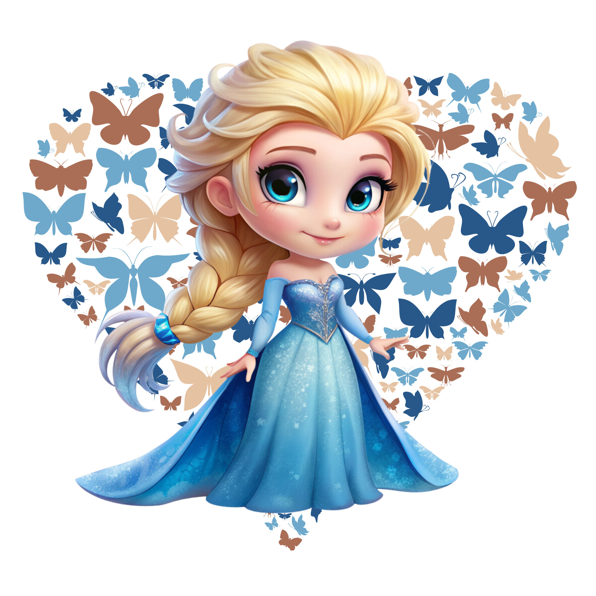 Diseño de mariposa princesa elsa, princesa elsa png clipart, elsa amor ...