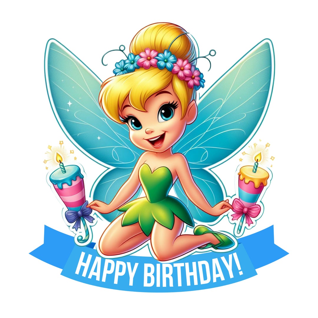 Tinker Bell Birthday Design, Tinker Bell Png Clipart, Tinkerbell Png ...