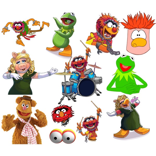 Pepe Muppet Svg - Etsy