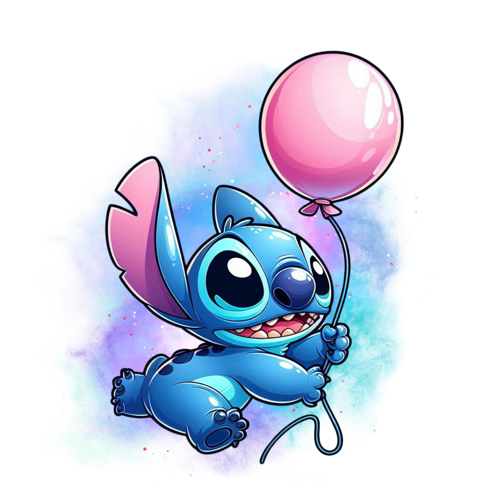 Stitch Png Clipart, Stitch Balloon Design, Cute Stitch Image, Lilo and ...