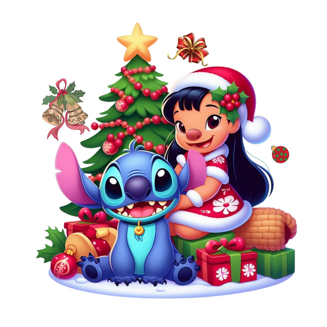 Lilo and Stitch Christmas, Lilo and Stitch Png Clipart, Lilo Png ...