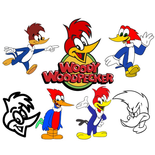 Woody Woodpecker Sticker - Etsy Australia