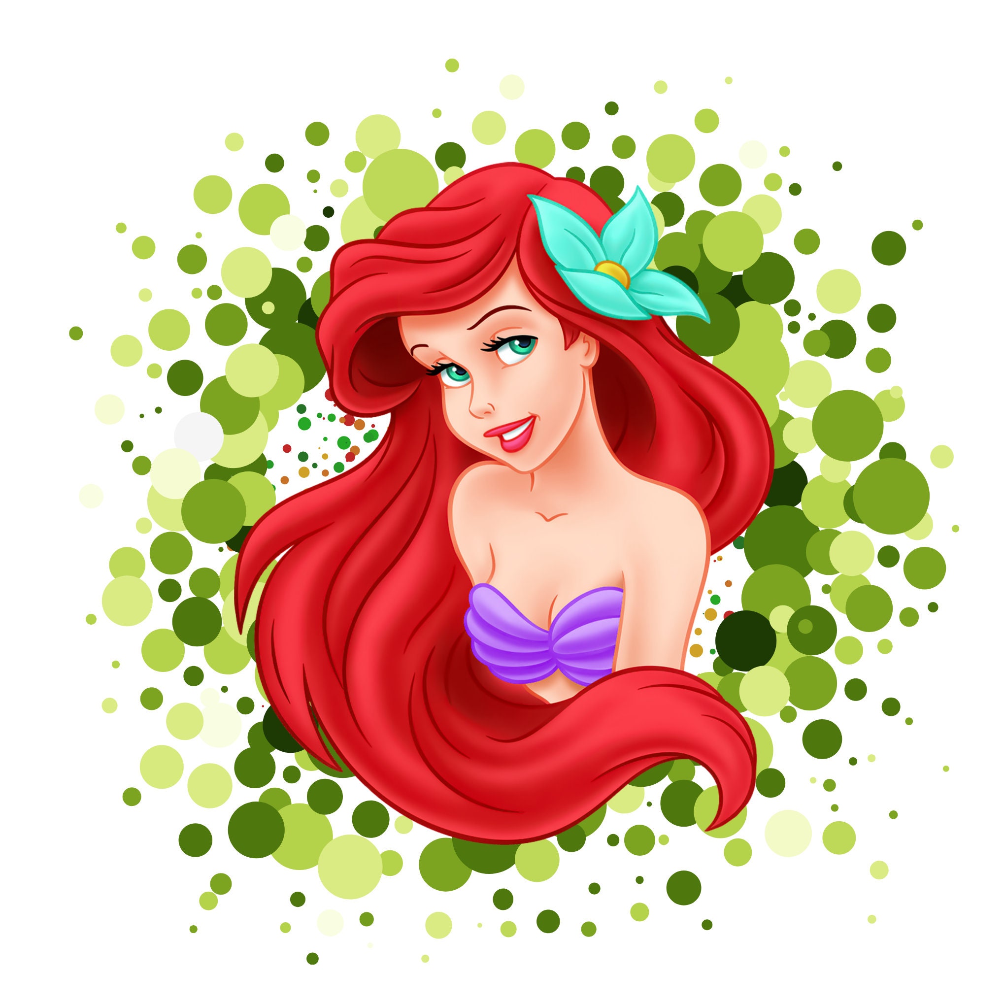 Disney Ariel Face Clipart