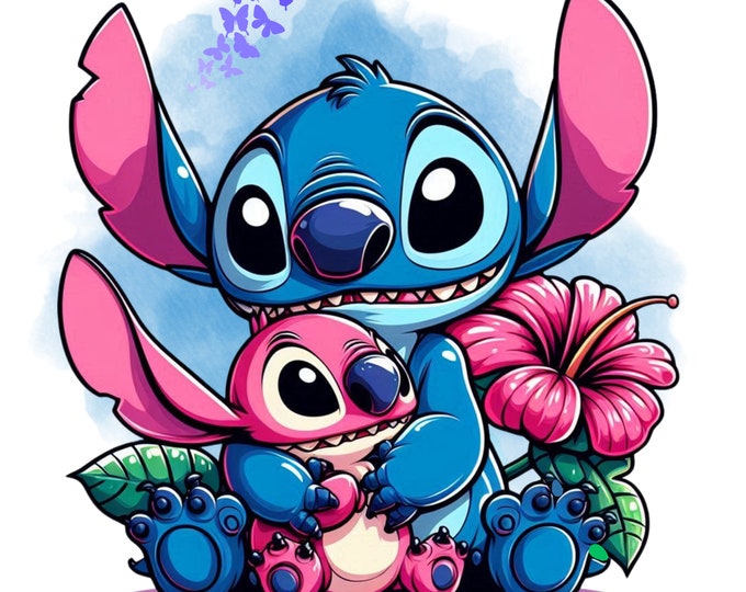 Stitch and Angel Png Clipart, Stitch Space, Stitch Astronaut, Lilo and Stitch Characters ...