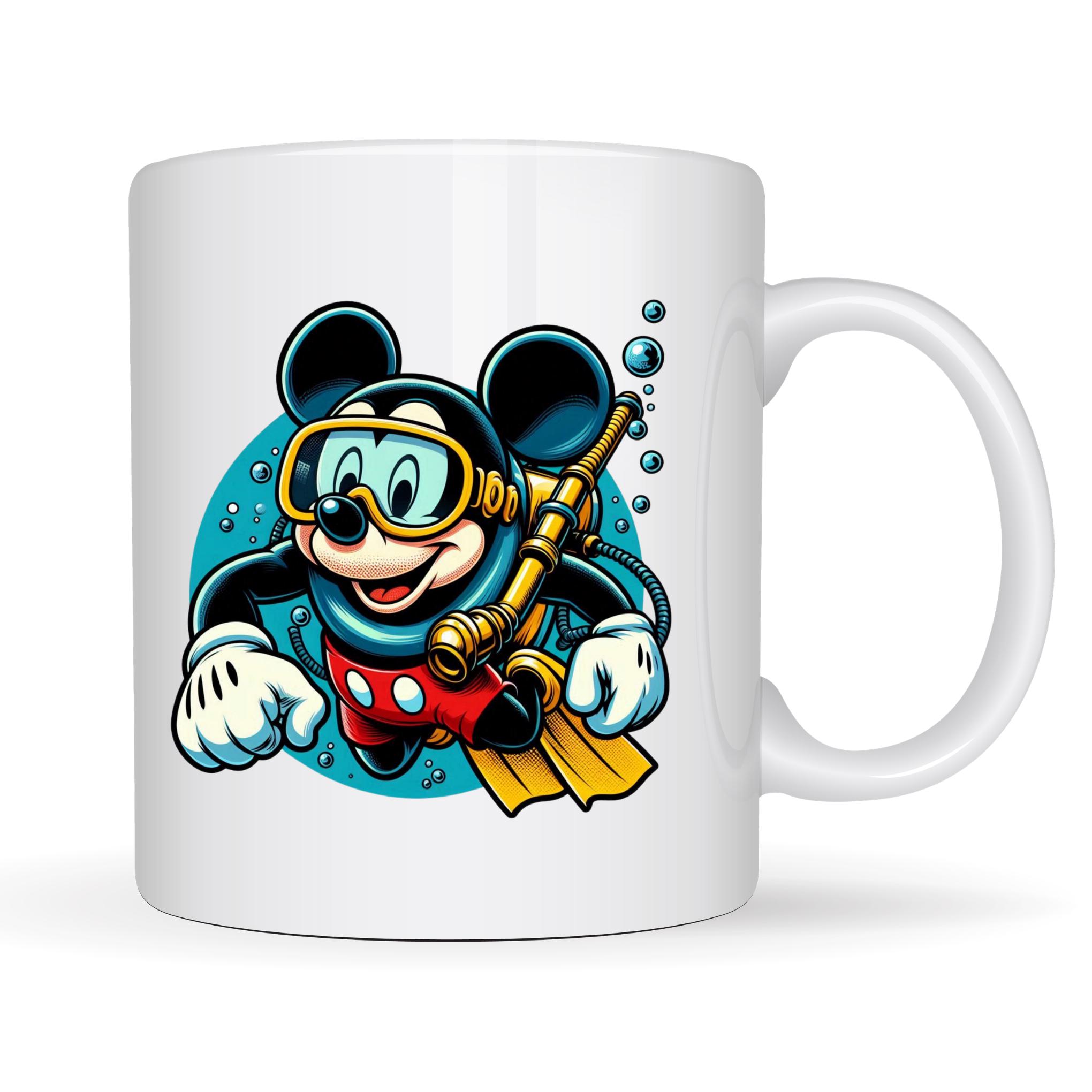 Mickey Mouse Png Clipart, Mickey Mouse Diver, Merman, Cute Mickey ...
