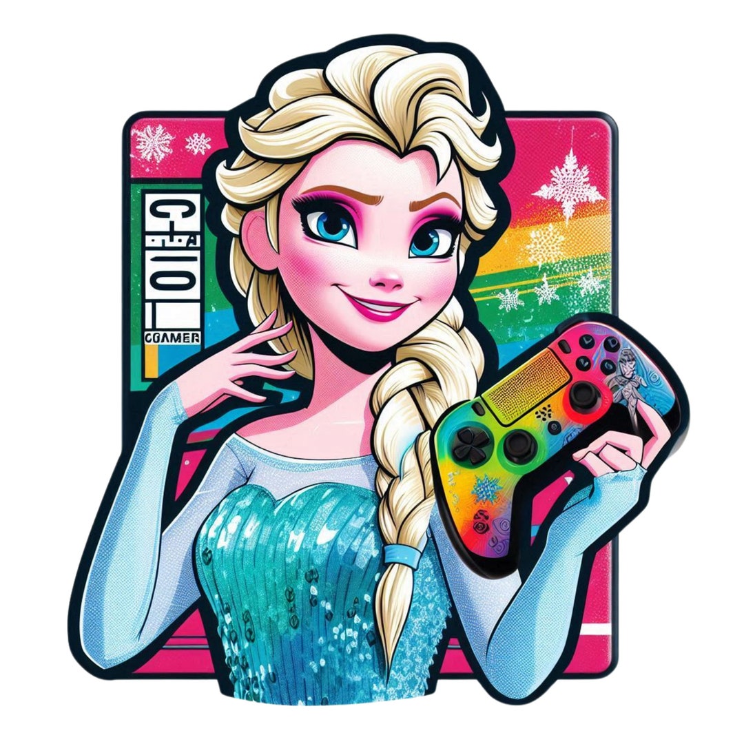 Princess Elsa Gamer Design Princess Elsa Png Clipart Frozen Elsa Frozen Princess Game