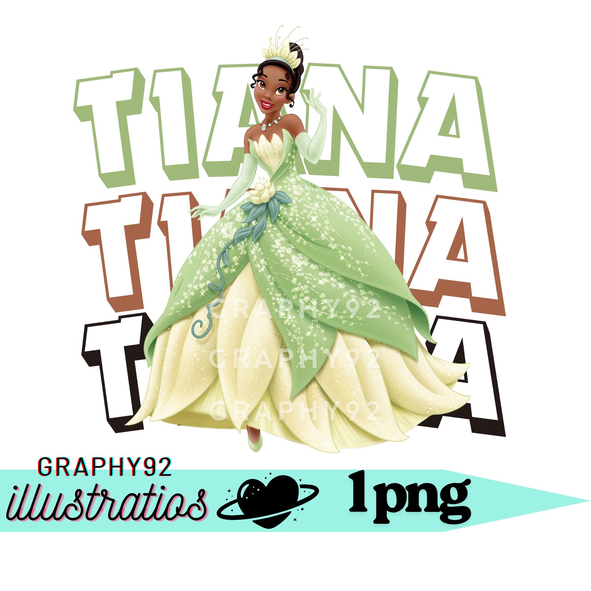 Princess Tiana Png Clipart, Tiana Name Png Design, the Princess and the ...