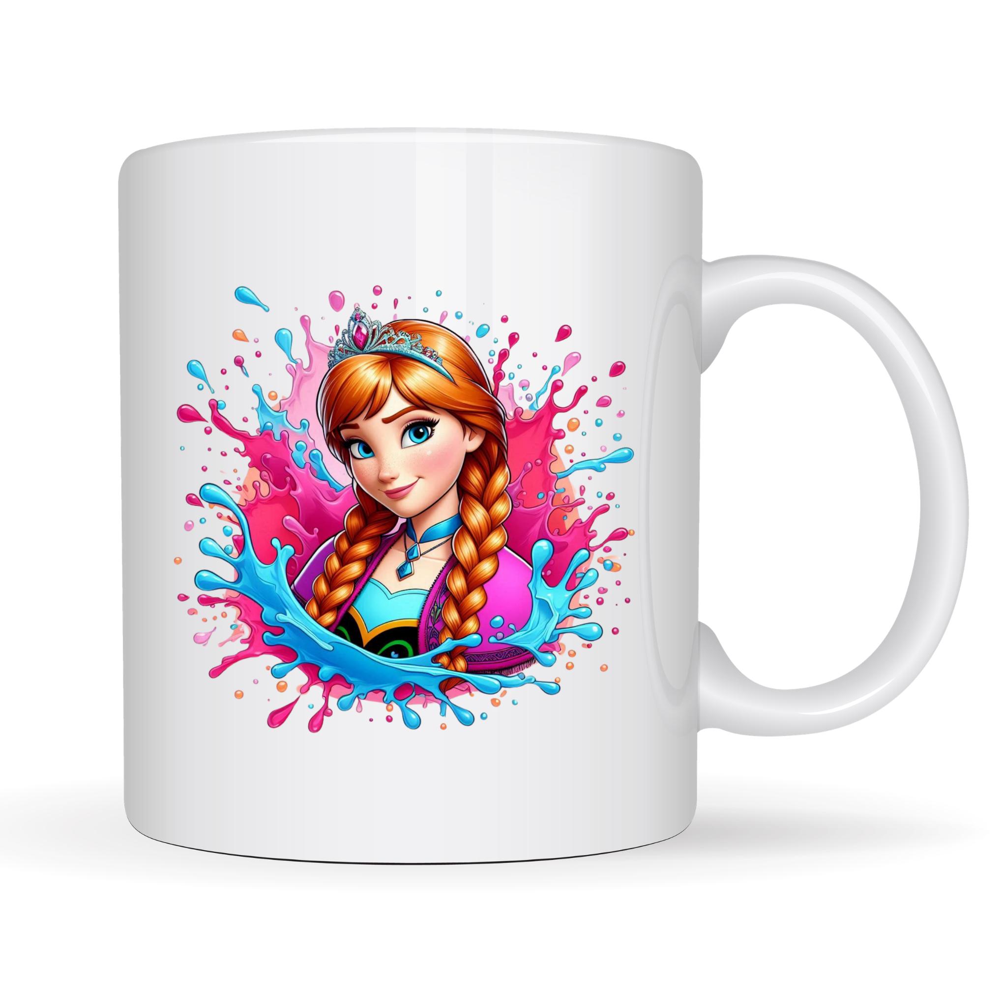 Princess Anna Splash Design, Princess Anna Png Clipart, Frozen Anna Png ...
