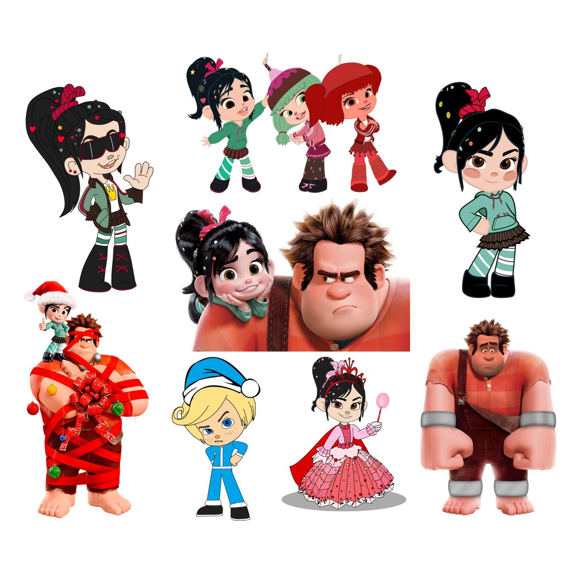 Wreck It Ralph Png Bundle, Vanellope Png, Vanellope Von Schweetz ...