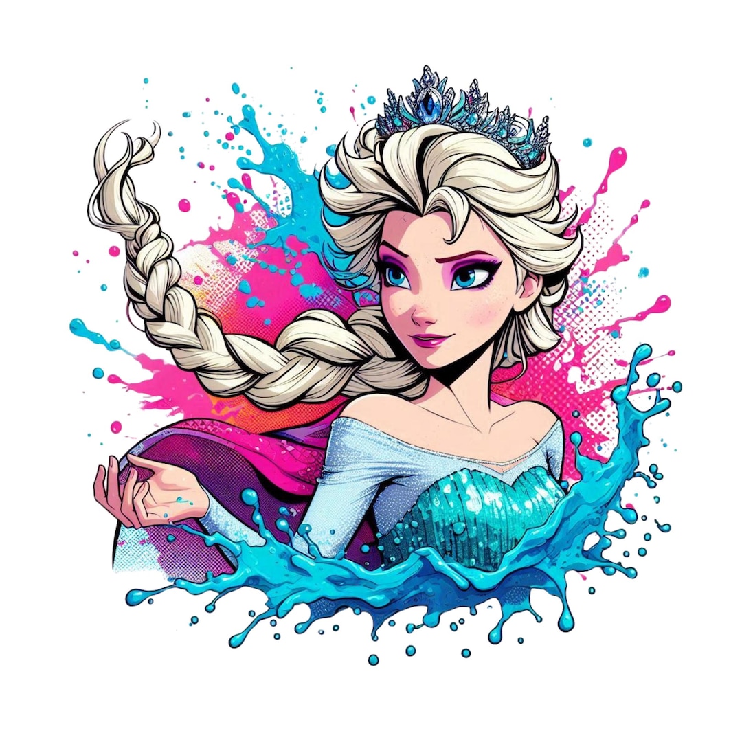 Princess Elsa Png Clipart, Elsa Splash Design, Frozen Elsa, Frozen ...