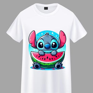 Stitch Png Clipart, Stitch Watermelon, Cute Stitch Image, Lilo and ...